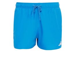 adidas Sportswear Sportbadeshorts '3-Stripes Swim Shorts' Herren Größe L azur / weiß