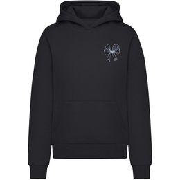 Miss Tee Sweatshirt 'Good Vibes Bow' female Black size XXL