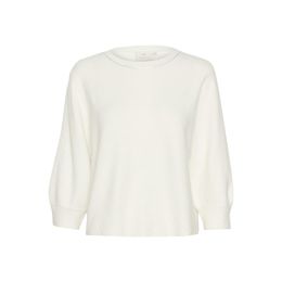 Kaffe Pullover 'KA Meridith' Damen Gr&ouml;&szlig;e XS silber / wei&szlig;
