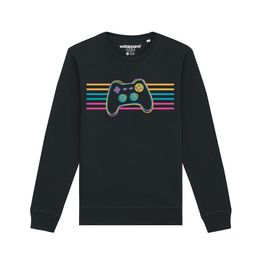 Watapparel Sweatshirt 'Retro Joystick' male Black size XL