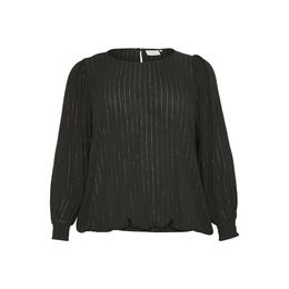 Kaffe CURVE Bluse 'KC Lio' Damen Größe 4XL schwarz / silber