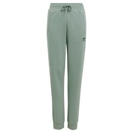 adidas originals Hose 'Trefoil Essentials' Jungen Größe 176 pastellgrün / dunkelgrün