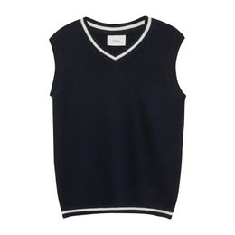 s.Oliver Pullover Jungen Größe 140 navy / weiß