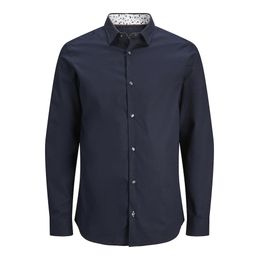 Jack & Jones Jack & Jones Button Up Shirt 'JPRBLALeeds' male Blue size M