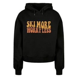 F4NT4STIC Sweatshirt 'Ski More Worry Less' female Black size S