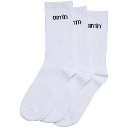 aim'n Aim'n Socks female White size 36