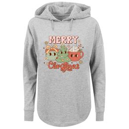 F4NT4STIC Sweatshirt 'Merry Christmas Cozy And Cute' female Grey size S