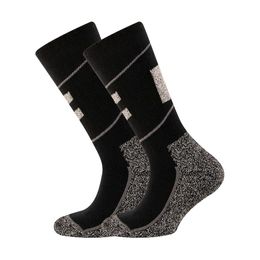 Ewers Socken M&auml;dchen Gr&ouml;&szlig;e 35/38 graumeliert / schwarz