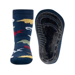 Ewers Socken 'Dinos' Jungen Gr&ouml;&szlig;e 23.5 blau / mischfarben