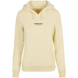 Merchcode Sweatshirt 'Unlimited Skills' female Yellow size 3XL