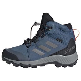 adidas terrex Outdoorschuh 'Mid GORE-TEX Hiking' Jungen Gr&ouml;&szlig;e 30 enzian / grau / schwarz