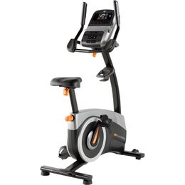 Heimtrainer NORDICTRACK "GX 4.4 Pro", schwarz (schwarz silber), Fahrradtrainer, ohne Unterlegmatte, B:58cm H:107cm L:156cm