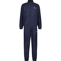 Trainingsanzug Sergio Tacchini "CARSON 024 TRACKSUIT Herren" Gr. L, blau (navy), Herren, 100% POLYESTER, Sportanzüge, Trainingsanzug Herren, Tracksuit, Retro, Outdoor, Jogging, Streetwear