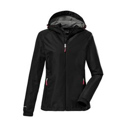 Regenjacke Killtec "KOS 15 WMN JCKT", Damen, Gr. 40, schwarz, 100% Polyester, sportlich, Jacken