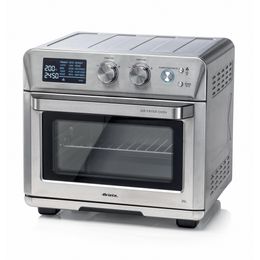 Ariete Heißluftfritteuse "4629/1", B:43cm H:39,5cm T:40,5cm, silber, Fritteusen, Mini-Backofen, Grill und Rotisserie in Einem, 25 L
