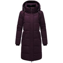 Navahoo Damen Wintermantel "Wintertanz 14", lila, Gr. XXL, Obermaterial: 45% Polyester 45% Baumwolle 10% Nylon; Innenfutter: 100% Polyester;
