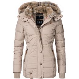 Marikoo Damen Winterjacke "Nekoo", grau, Gr. L, Oberstoff: 100% Polyester; Futter: 100% Polyester; Wattierung: 100% Polyester; &Auml;rmelfutter: 100%