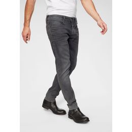 G-Star Raw G-STAR Herren Slim-fit-Jeans "3301 Slim", grau, Gr. 29, Abriebeffekte, Denim/Jeans, Obermaterial: 35% Baumwolle, 35% Lyocell, 28% Polyester, 2%