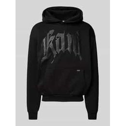 Karl Kani Hoodie mit Label-Print