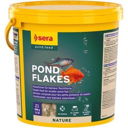 Pond Flakes Nature 3800ml Flockenfutter Teichfutter Fischfutter Goldfische - Sera