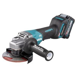 Makita Akku-Winkelschleifer GA016GM201 XGT 40V max. + 2 x Akkus im MAKPAC Gr.4