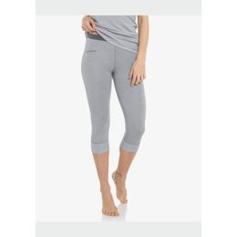 Schöffel Funktionshose SCHÖFFEL "Merino Sport Pants short W" Gr. M, Normalgrößen, grau (9645, grau), Herren, Oberstoff : 43% Lyocell 34% Wolle 23% Nylon, Hosen