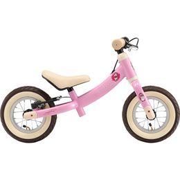 Laufrad Bikestar "Bikestar Kinderlaufrad ab 2 Jahre 10 Zoll Flex", pink (pink einhorn), Laufräder, KinderL:81cm, L:81cm