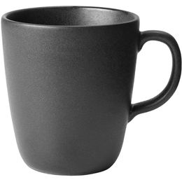 Tasse AIDA RAW "RAW" Trinkgefäße Gr. Ø 9cm x 11,5cm, 350 ml, 6 tlg., schwarz (titanium schwarz) Kaffeetasse Tasse Kaffeebecher 35 cl, 4-teilig