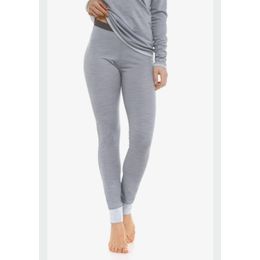 Schöffel Funktionshose SCHÖFFEL "Merino Sport Pants long W" Gr. XL, Normalgrößen, grau (9645, grau), Herren, Oberstoff : 43% Lyocell 34% Wolle 23% Nylon, Hosen