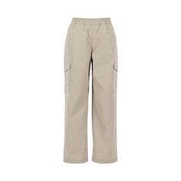 Cargohose Alpha Industries "Alpha Industries Women - Pants Nylon Pant Women" Gr. L, Normalgrößen, beige (vintage sand), Damen, Obermaterial: 100% Polyester, Hosen