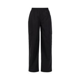 Cargohose Alpha Industries "Alpha Industries Women - Pants Nylon Pant Women" Gr. M, Normalgrößen, schwarz, Damen, Obermaterial: 100% Polyester, Hosen