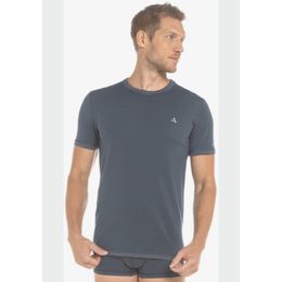 Schöffel Funktionsshirt SCHÖFFEL "Merino Sport Shirt 1/2 Arm M", Damen, Gr. M, 9665, schwarz, Oberstoff : 43% Lyocell 34% Wolle 23% Nylon, sportlich, Rundhals, Kurzarm, Shirts