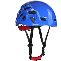 Universeller Kletterhelm für Damen und Herren, Bergsteigerhelm in vielen Farben (blau) - Ahlsen