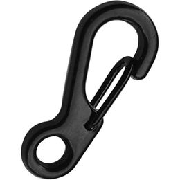 20 Stück Mini-SF-Karabiner-Clips, winzige Legierungs-Feder-Karabinerhaken, Schlüsselanhänger-Verschlüsse, edc, kleine hängende Schnalle für Rucksack,