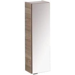 Fackelmann - Hängeschrank luxor mit Spiegel / Badschrank mit Soft-Close-System / Maße (b x h x t): ca. 20 x 68 x 16 cm / Schrank fürs Bad mit 1