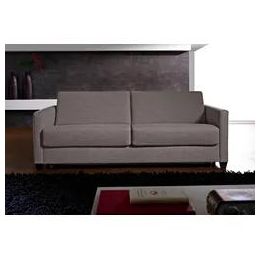 Schlafsofa Bali "Norwalk", grau (grau, beige), B:182cm H:83cm T:100cm, Sofas, Dauerschlaffunktion, mit Unterfederung / Lattenrost und Matratze