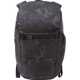 Freizeitrucksack Nitro "Nikuro", Gr. B/H/T: 30cm x 49cm x 19cm, grau (forged camo), Polyester, Rucksäcke, Rucksack für Freizeit, Arbeit, Reise und Schule, City und Streetpack