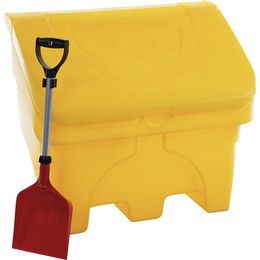 eurokraft basic Streugutbehälter, Inhalt 130 l, gelb