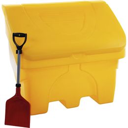 eurokraft basic Streugutbehälter, Inhalt 200 l, gelb