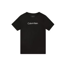 Calvin Klein Jeans T-Shirt Jungen Gr&ouml;&szlig;e 140 schwarz / wei&szlig;