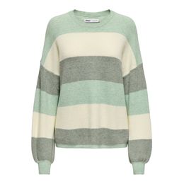 Only Sweater 'ONLAtia' female size S Pastel yellow / Pastel green / mottled green