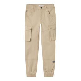 name it Pants 'Bamgo' girl size 152 Dark beige