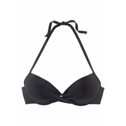s.Oliver Bikinitop 'Spain' Damen Gr&ouml;&szlig;e 70 schwarz
