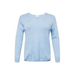 Only Carmakoma Pullover 'CARMargareta' Damen Gr&ouml;&szlig;e XXL hellblau