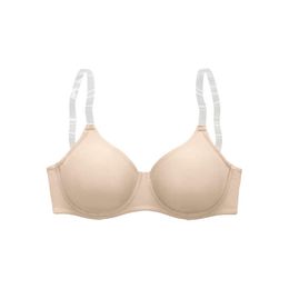 Nuance By Lascana BH Damen Gr&ouml;&szlig;e 100 beige Sommerkleid
