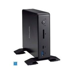 SHUTTLE XPC nano NC1010XA, Mini-PC schwarz, ohne Betriebssystem