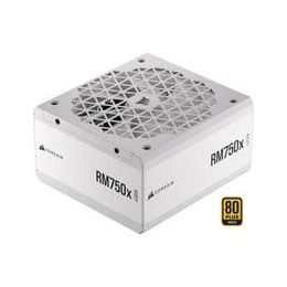 Corsair RM750x SHIFT White, PC-Netzteil wei&szlig;, 1x 12-Pin High Power GPU, 2x PCIe, Kabel-Management, 750 Watt