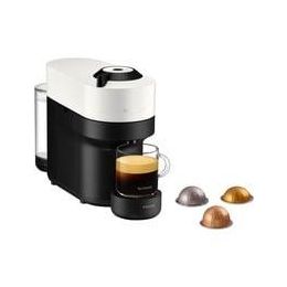 Krups Nespresso Vertuo Pop Coconut White XN9201, Kapselmaschine schwarz/wei&szlig;