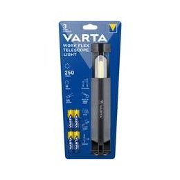 Varta WorkFlex Telescope Light, Arbeitsleuchte schwarz
