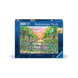 Ravensburger Puzzle Vertr&auml;umte Fahrr&auml;der in Amsterdam 1000 Teile